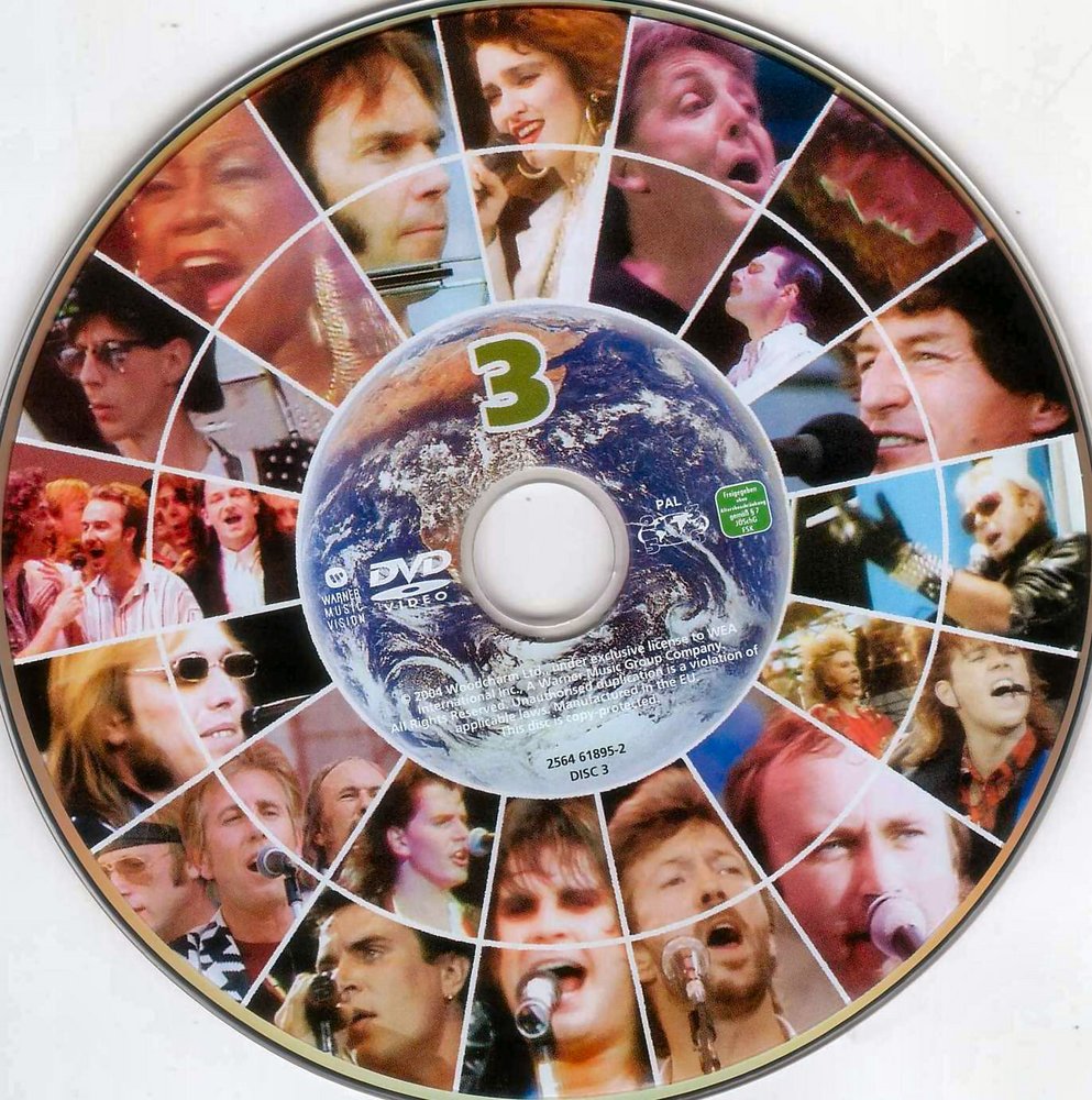 Live Aid 1985 : DVD 3 | DVD Covers | Cover Century | Over 1.000.000 ...